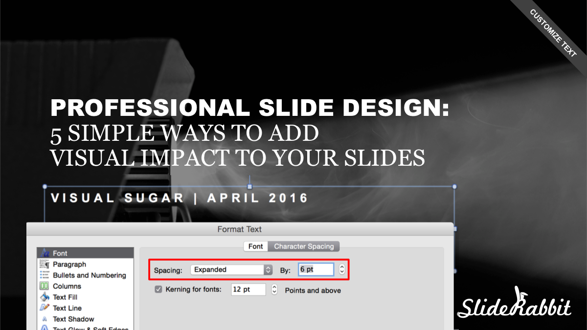 Professional Slide Design: 5 simple ways to add visual impact to your ...