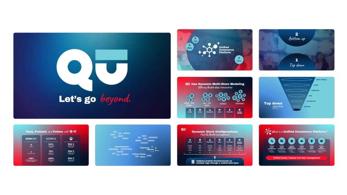 Qu Beyond Animated Pitch Deck | SlideRabbit