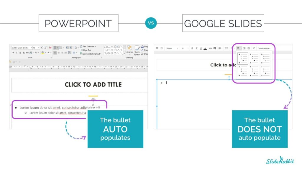 Google Slides Design: Functionality Differences | SlideRabbit