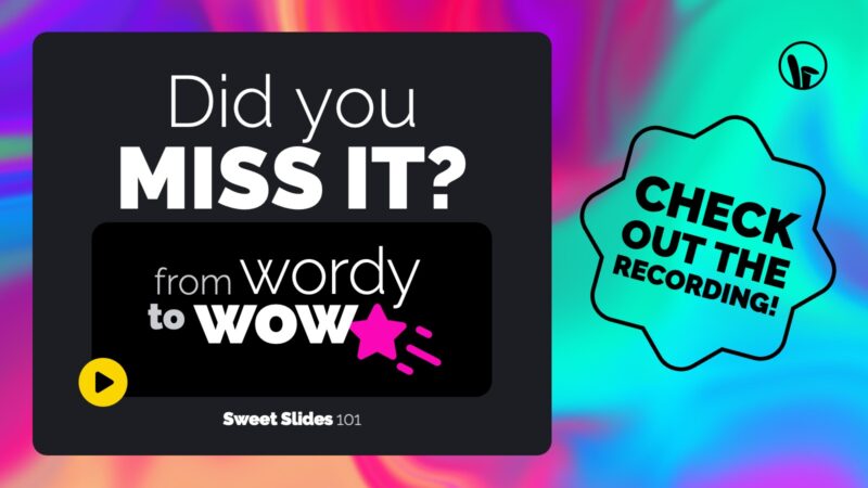 Presentation Skills Webinar: From Wordy to Wow | SlideRabbit