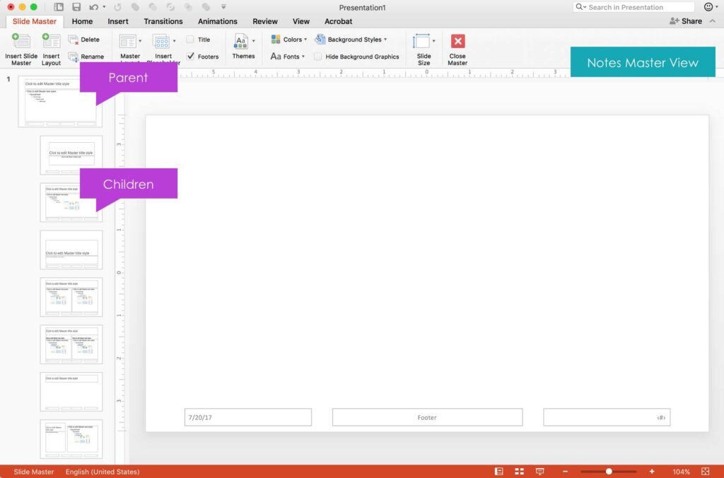 Creating Cohesive PowerPoint Slide Designs With Master Slides | SlideRabbit